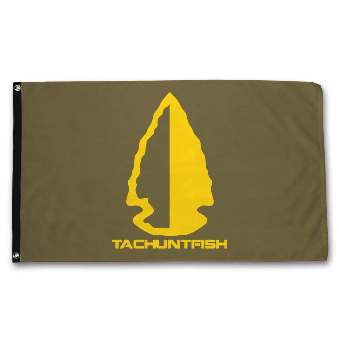 Gold & Olive Battle Flag – TACHUNTFISH