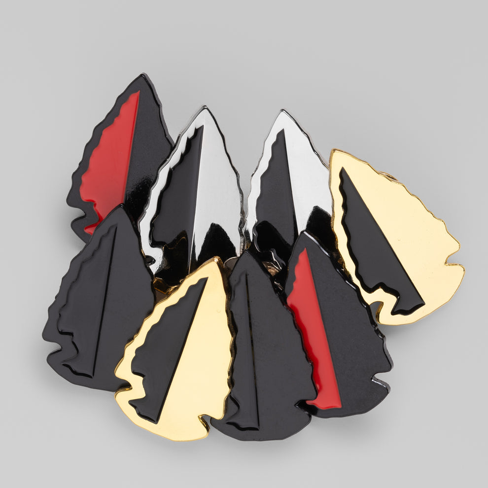 Arrowhead Lapel Pins – TACHUNTFISH