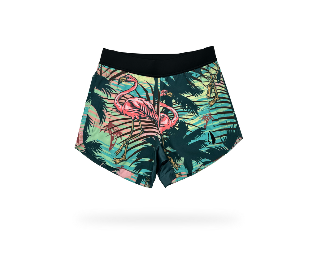 Women's V2 Athletic Shorts - Flamingo – TACHUNTFISH