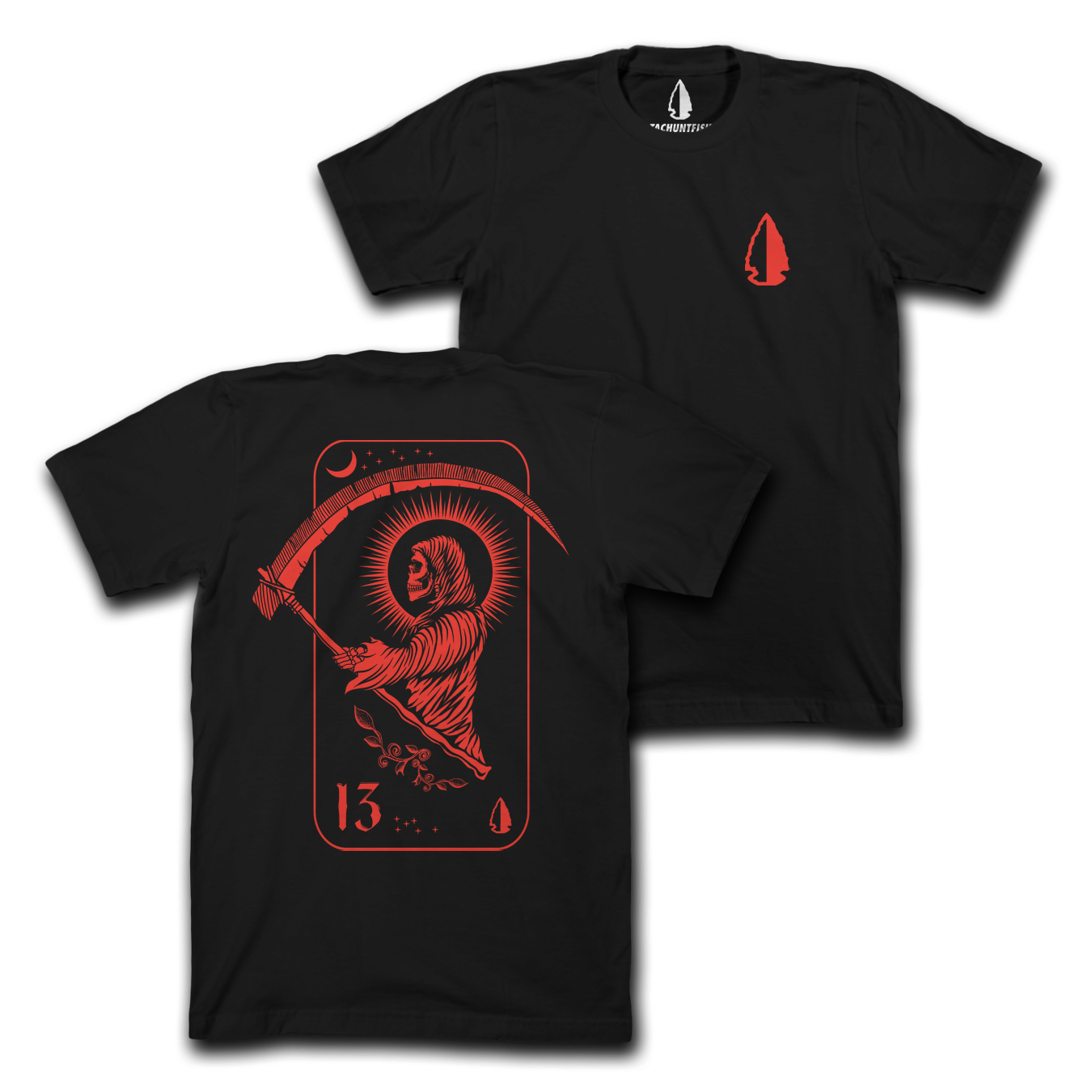 The Reaper 13 - Black w/Red – TACHUNTFISH